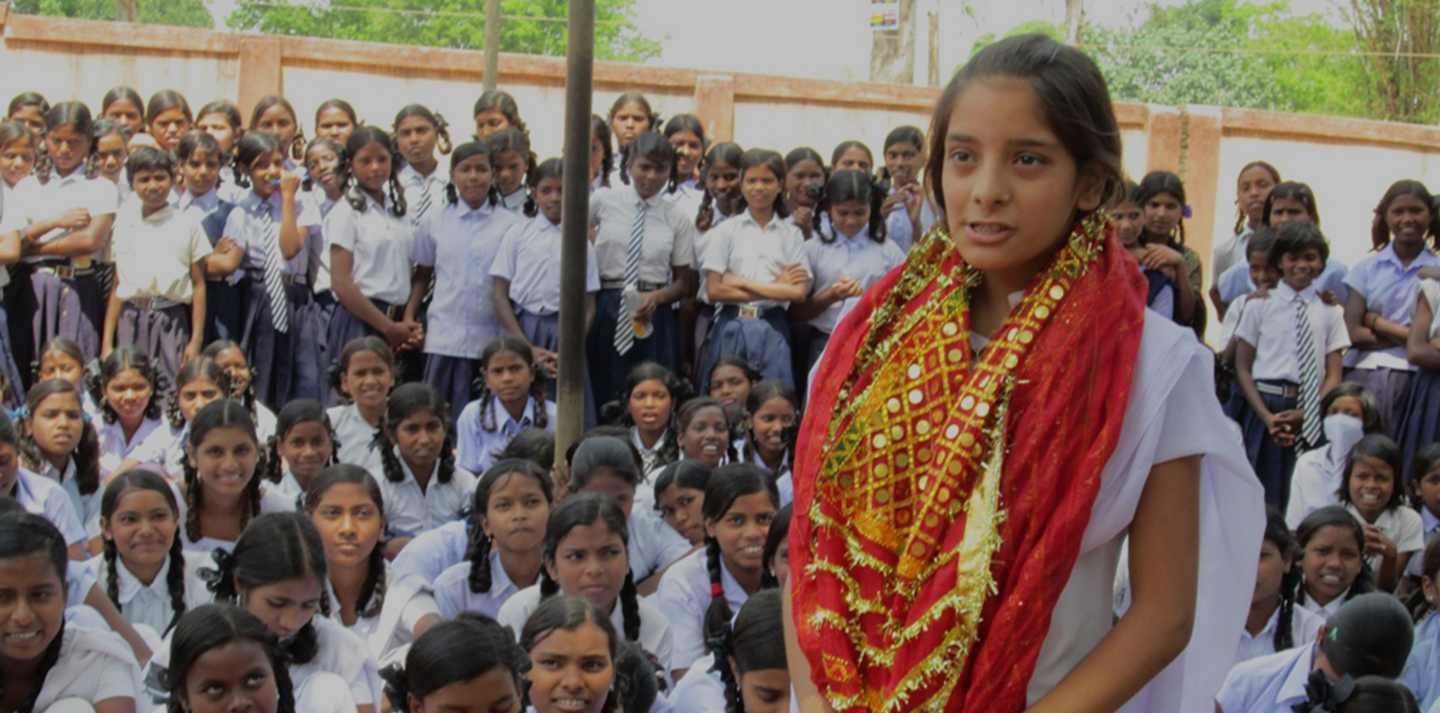 nation against early marriage banner - Breakthrough